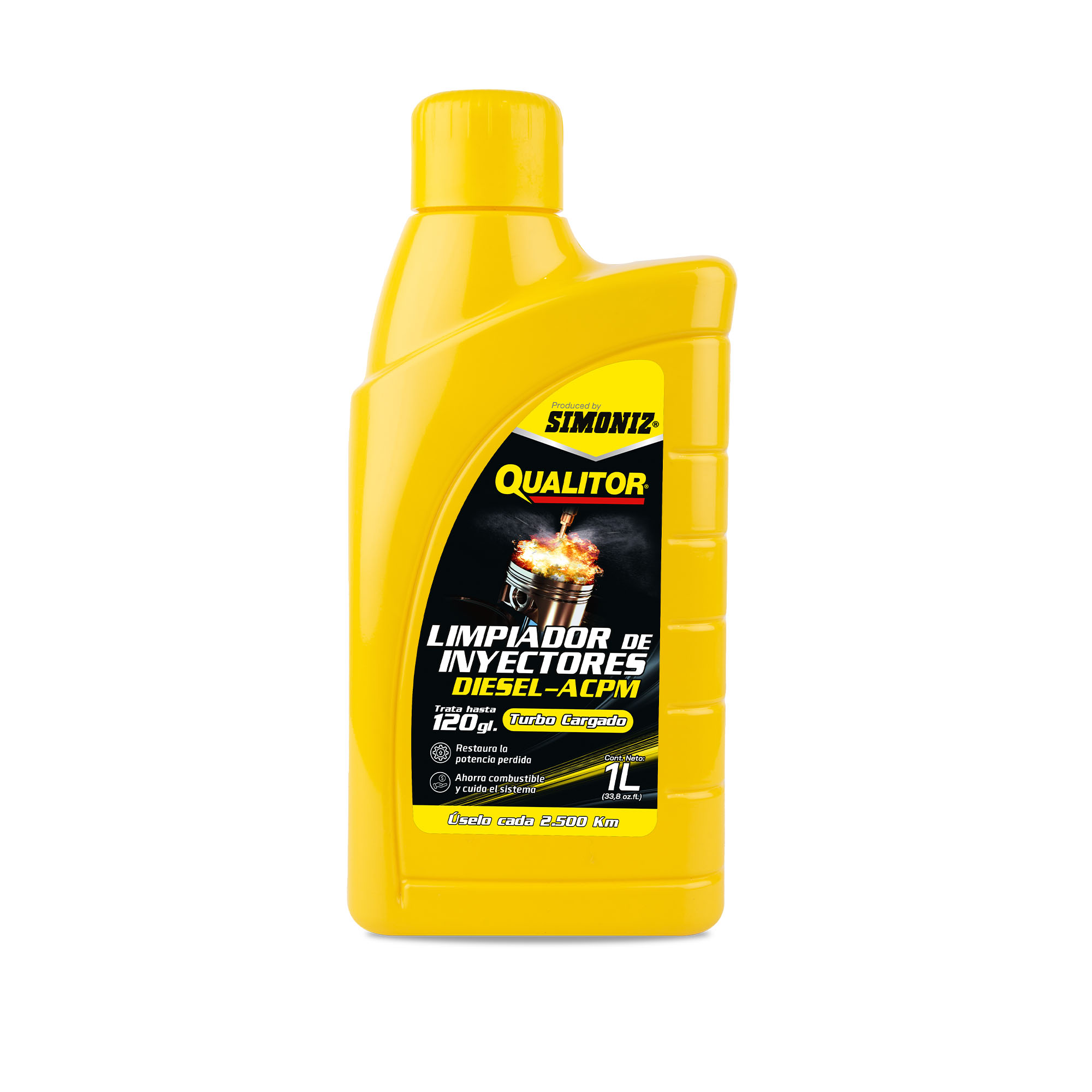 Limpiador de Inyectores Diesel y ACPM SIMONIZ Qualitor 1000ml - Virtualpits